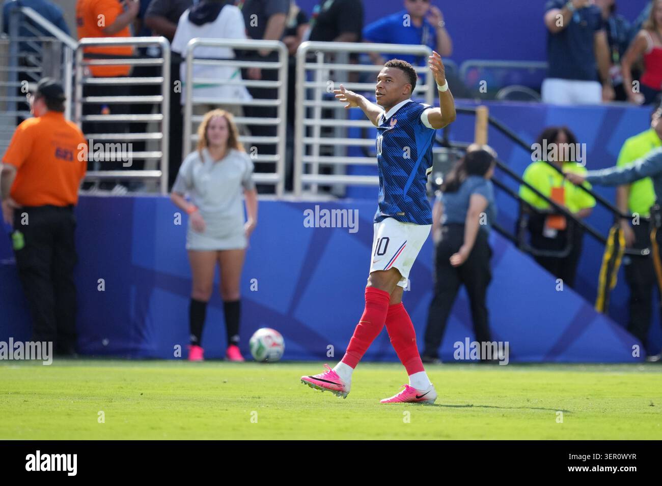 IPA85760760 - Kylian Mbappé of France celebrates after scoring a goal ...