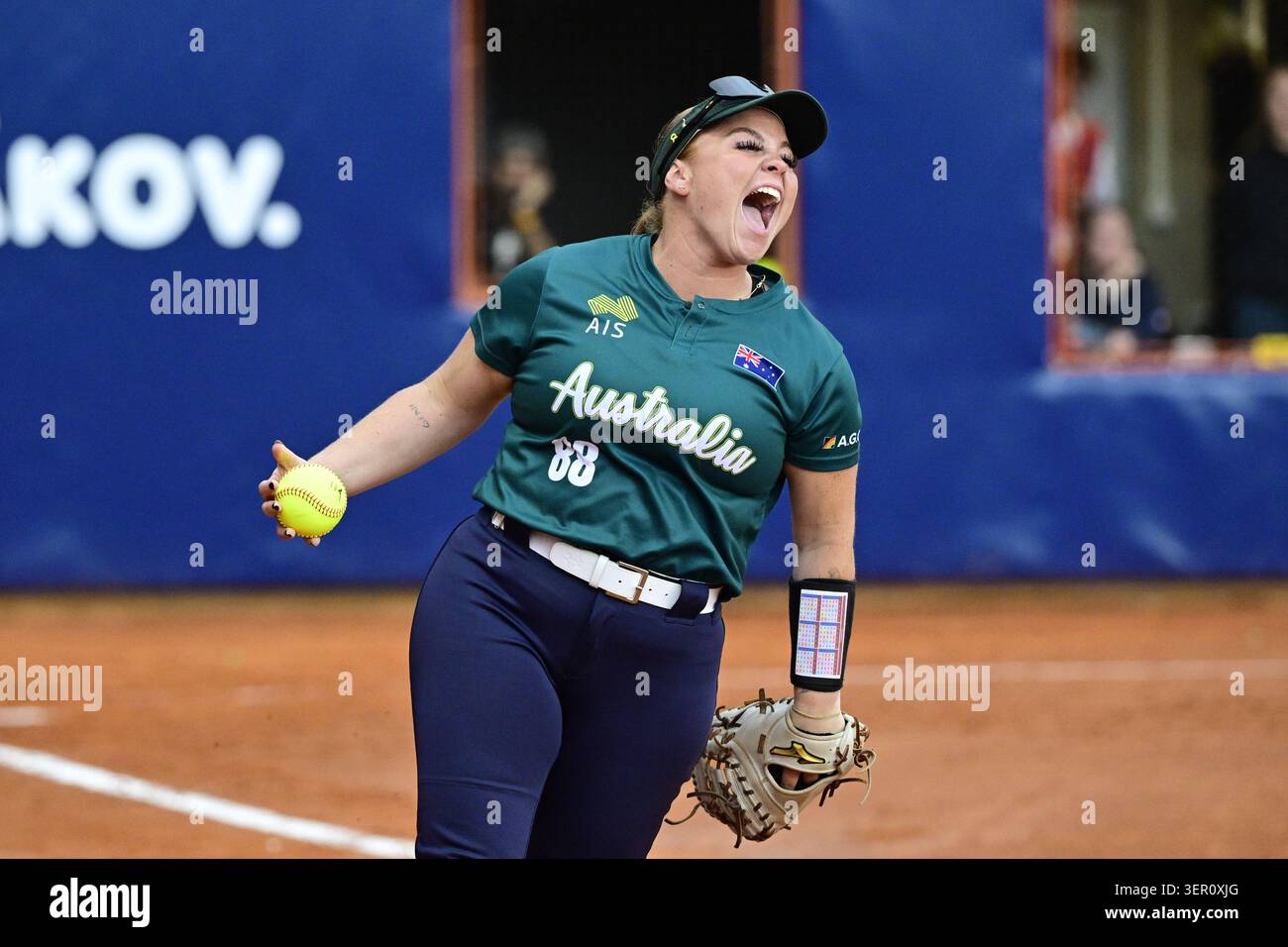 WBSC Women's Softball World Cup 2026 Group A, match Czechia vs ...
