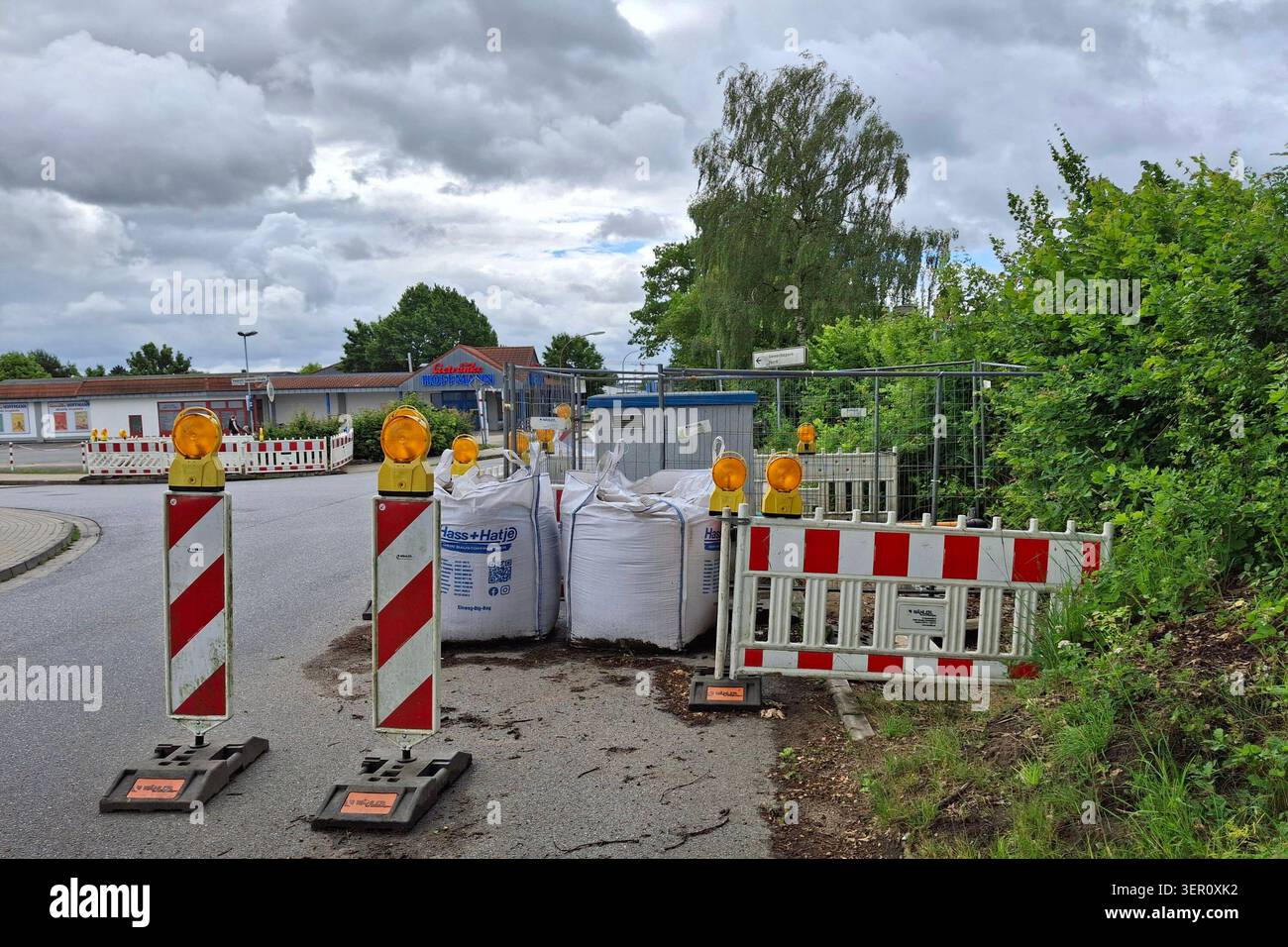 Stockbilder 06/2026 Strassenbaustelle Henstedt-Ulzburg Schleswig ...