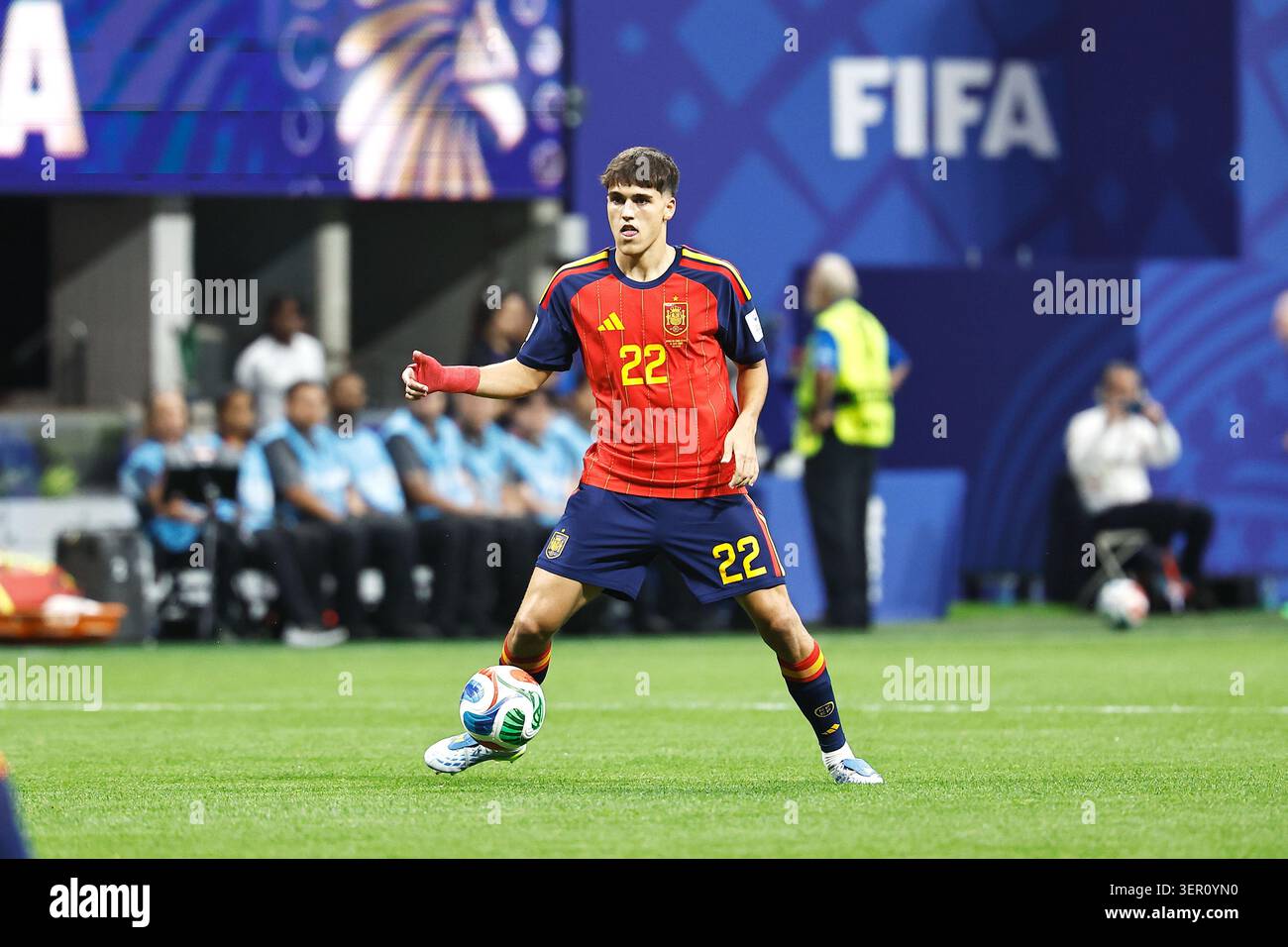 Atlanta, USA. 15th June, 2026. Pau Cubarsi (ESP) Football/Soccer : FIFA ...