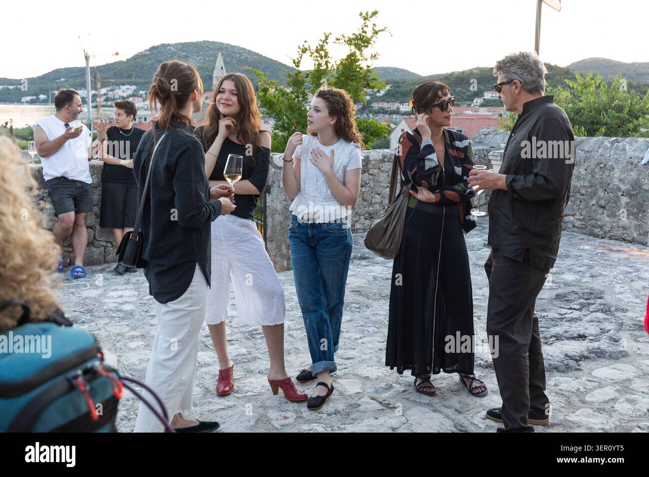 Actress Maggie Gyllenhaal is a special guest at the Slano Film Festival ...