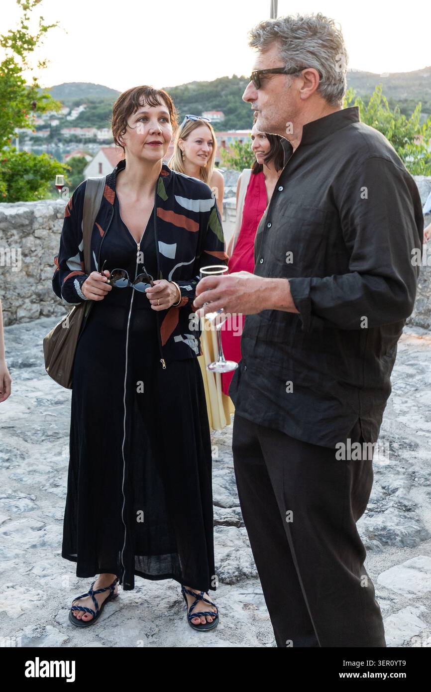 Actress Maggie Gyllenhaal is a special guest at the Slano Film Festival ...