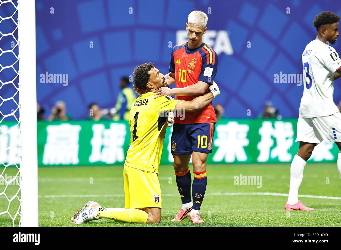 (L-R) Vozinha (CVP), Dani Olmo (ESP), JUNE 15, 2026 - Football / Soccer ...
