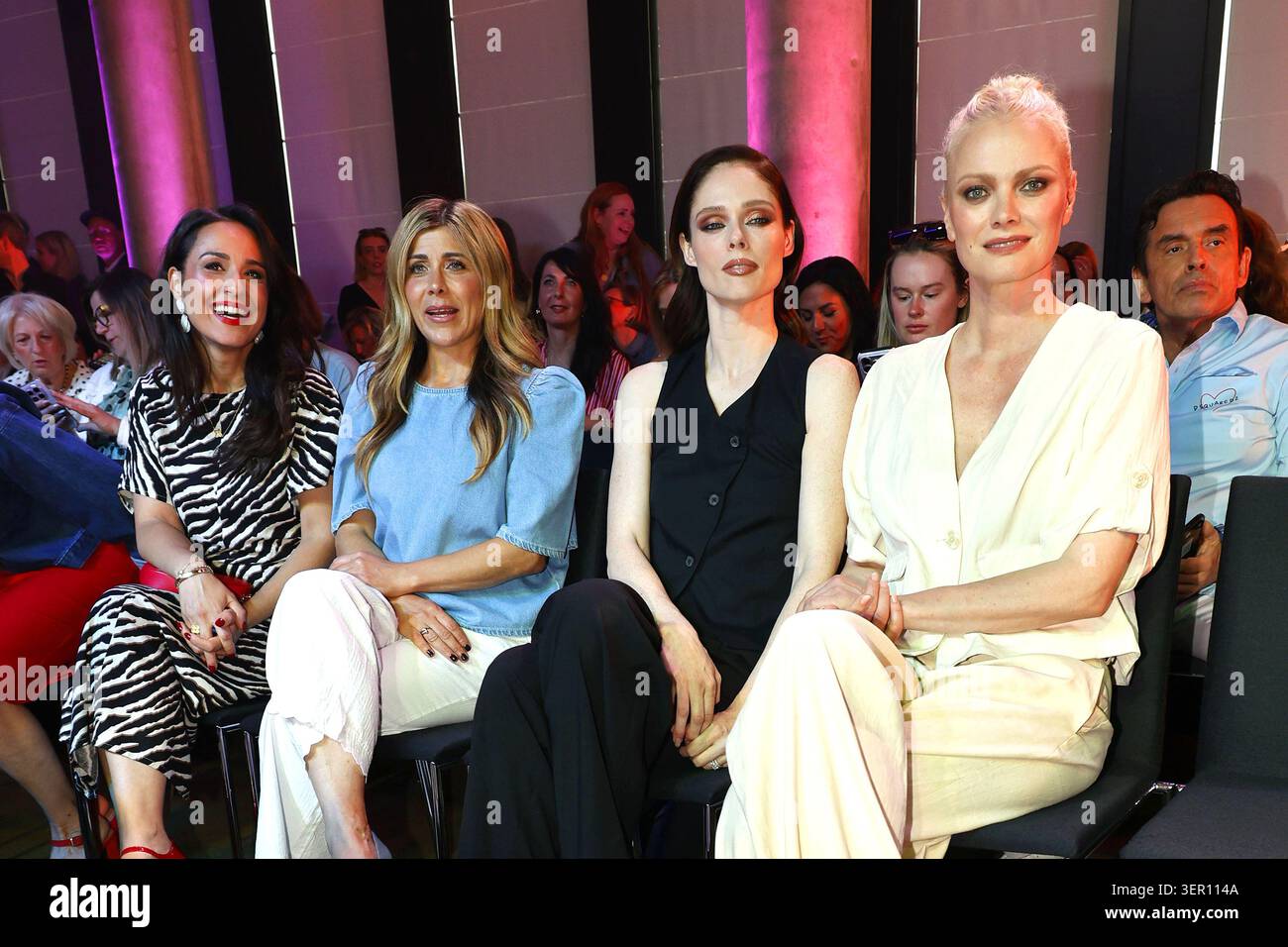 Nina Moghaddam, Panagiota Petridou, Coco Rocha and Franziska Knuppe ...