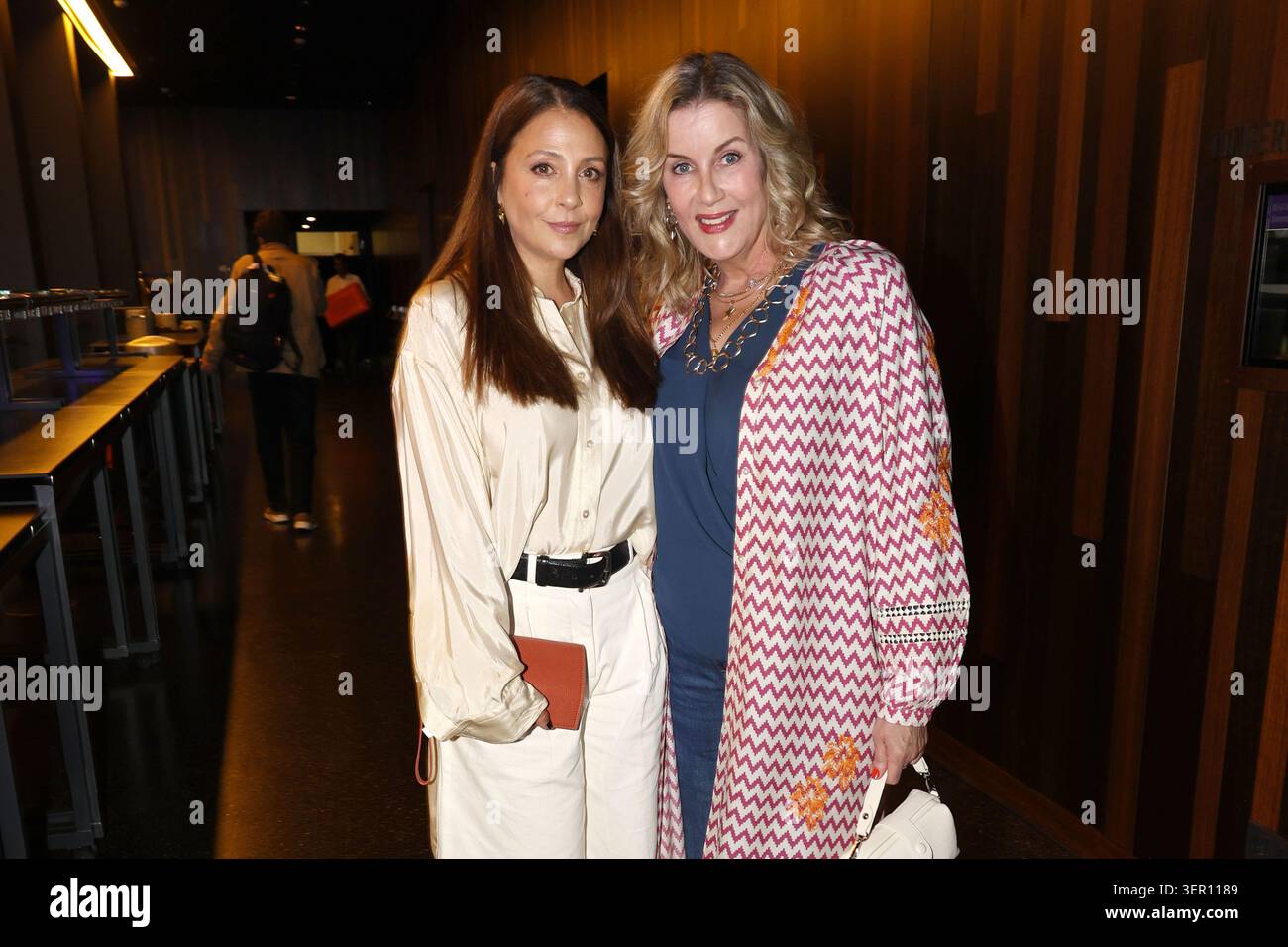 Arzu Bazman and Alexa Maria Surholt attend the Ernstings Family Fashion ...