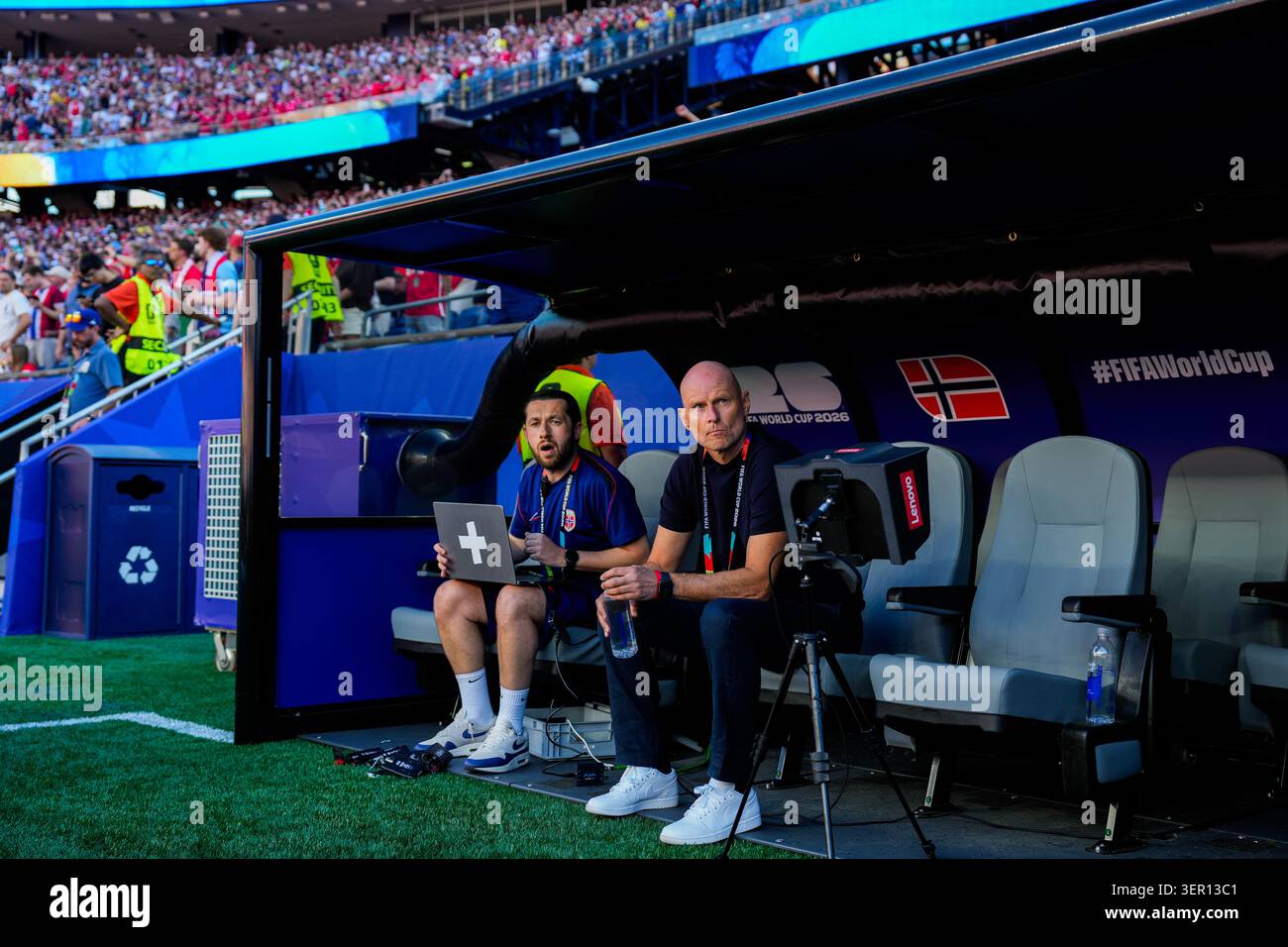 Foxborough, Massachusetts, USA 20260616. National team manager Ståle ...