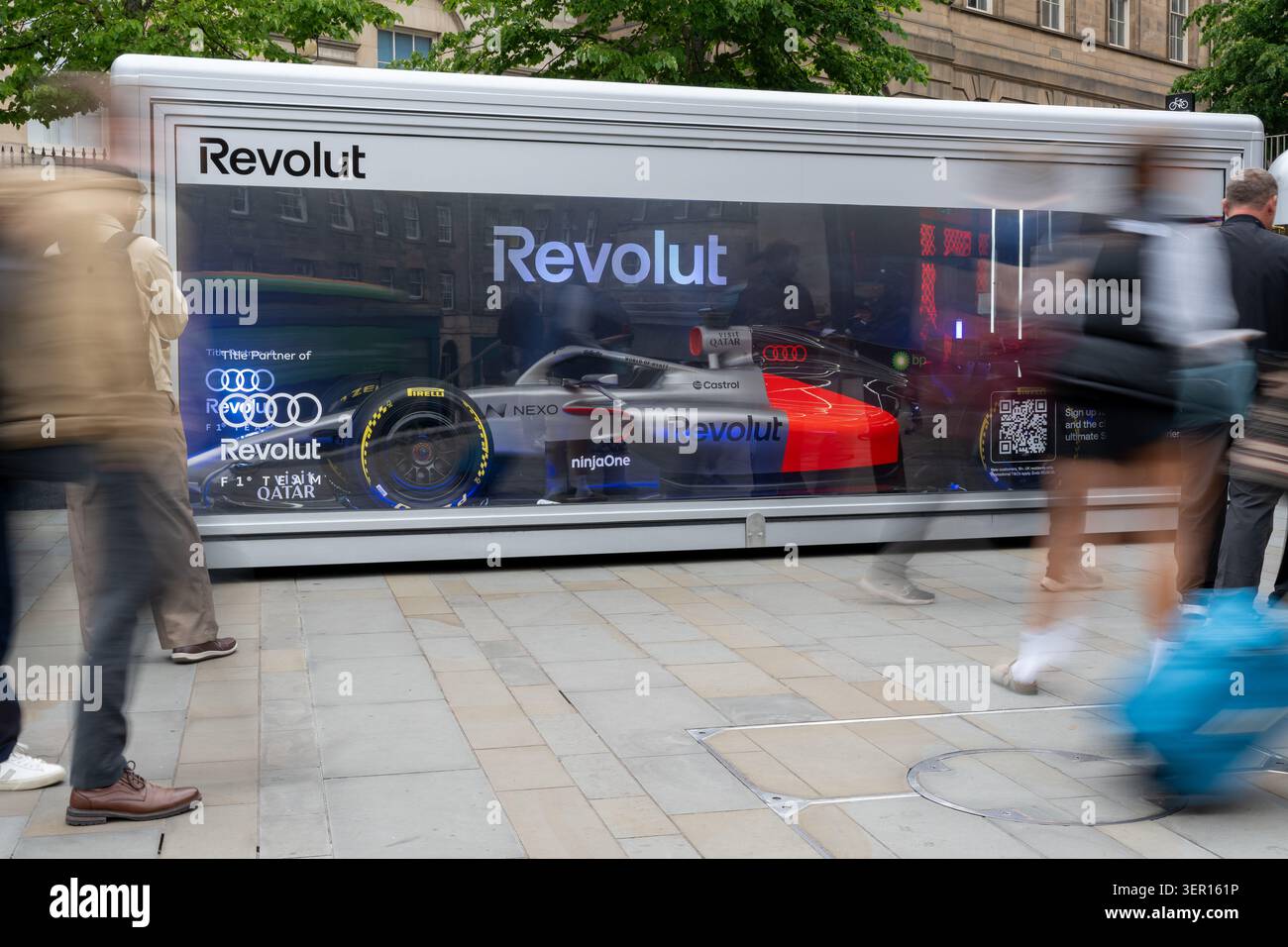 Audi Revolut Formula 1 Team Pop up event at St James Quarter ...