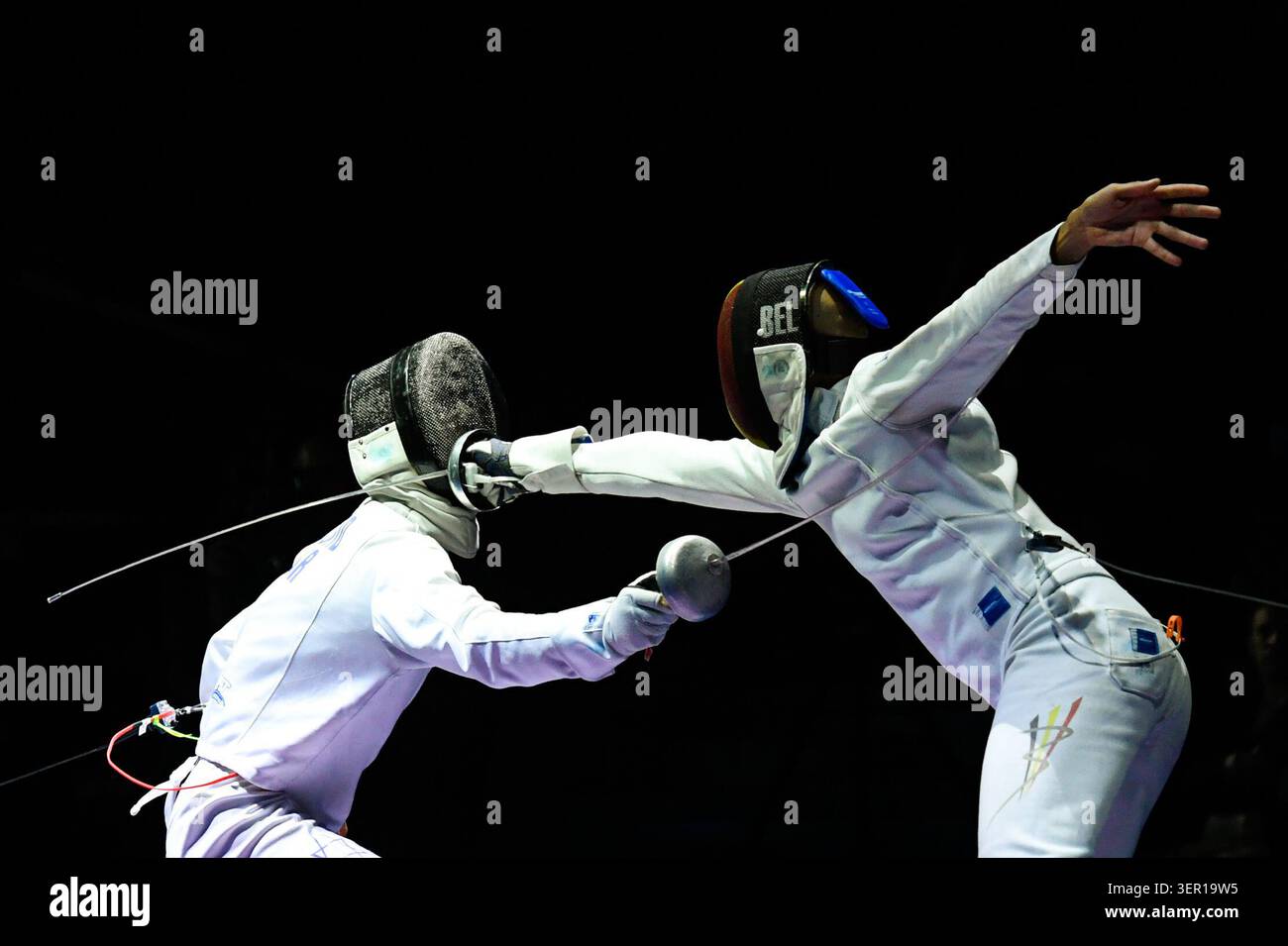 Neisser LOYOLA of Belgium against Alon SARID of Israel during 2026 ...