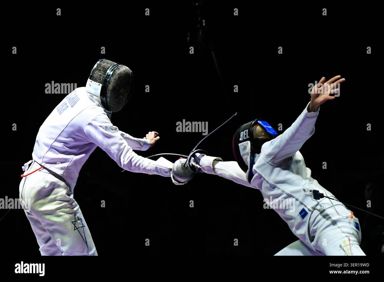 Neisser LOYOLA of Belgium against Alon SARID of Israel during 2026 ...