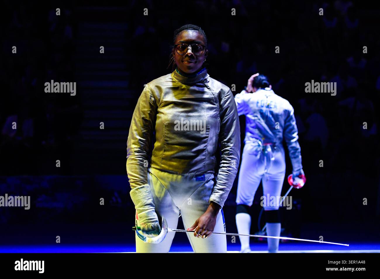 Sarah NOUTCHA of France during 2026 European Fencing Championships ...