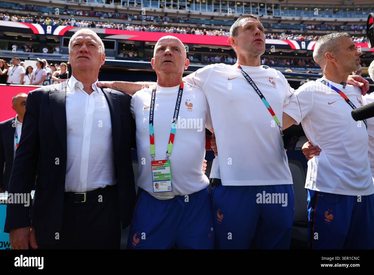 New Jersey, USA, 16th June 2026. Didier Deschamps (L), head coach of ...