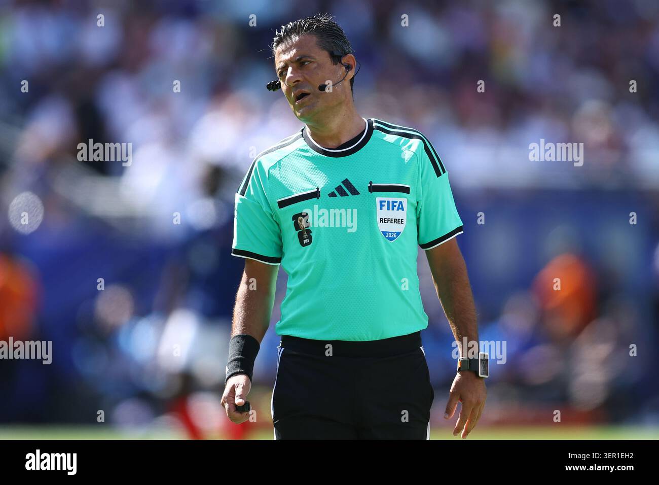 New Jersey, USA, 16th June 2026. Referee Alireza Faghani during the ...