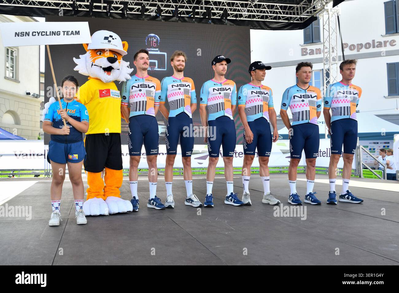 IPA85763264 - NSN Cycling Team during the Tour de Suisse - Team ...