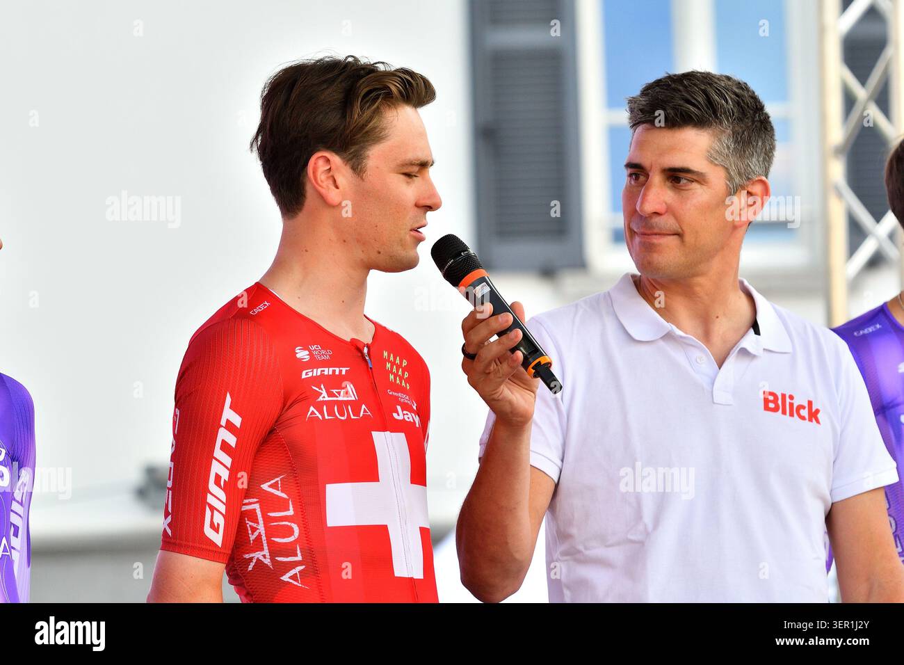 IPA85763511 - Mauro SCHMID (CHI/TEAM JAYCO ALULA) during the Tour de ...