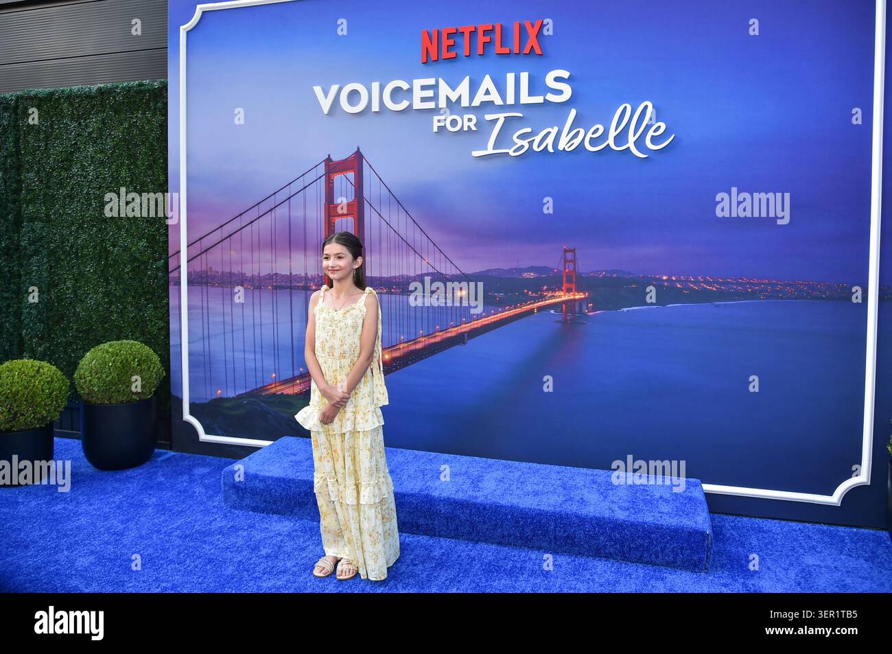 Alice Comer arrives at the premiere of "Voicemails for Isabelle" on ...