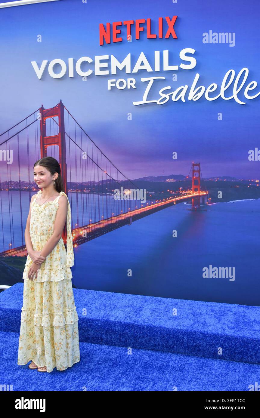 Alice Comer arrives at the premiere of "Voicemails for Isabelle" on ...