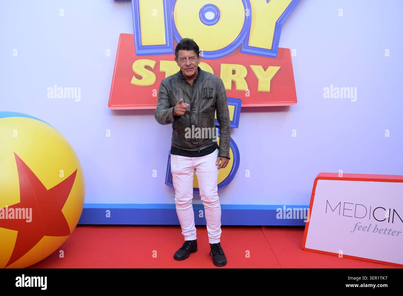 Luca Laurenti attends the red carpet of Disney Pixar movie Toy Story 5 ...