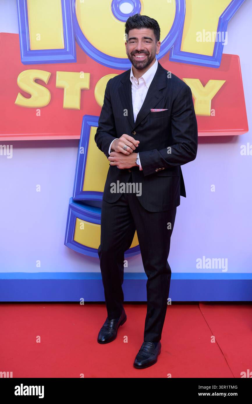 Gianluca Gazzoli attends the red carpet of Disney Pixar movie Toy Story ...