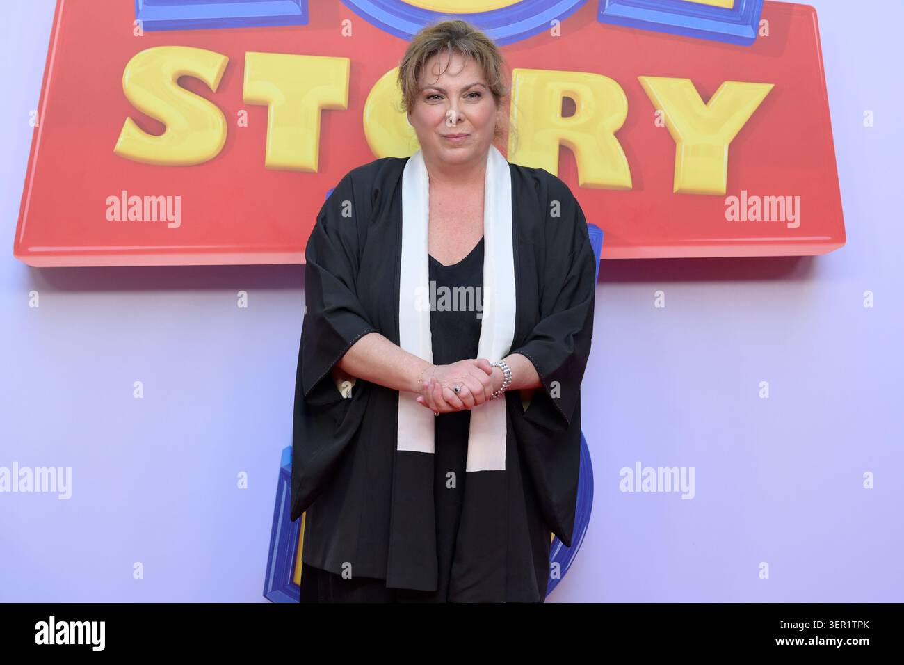 Ilaria Stagni attends the red carpet of Disney Pixar movie Toy Story 5 ...