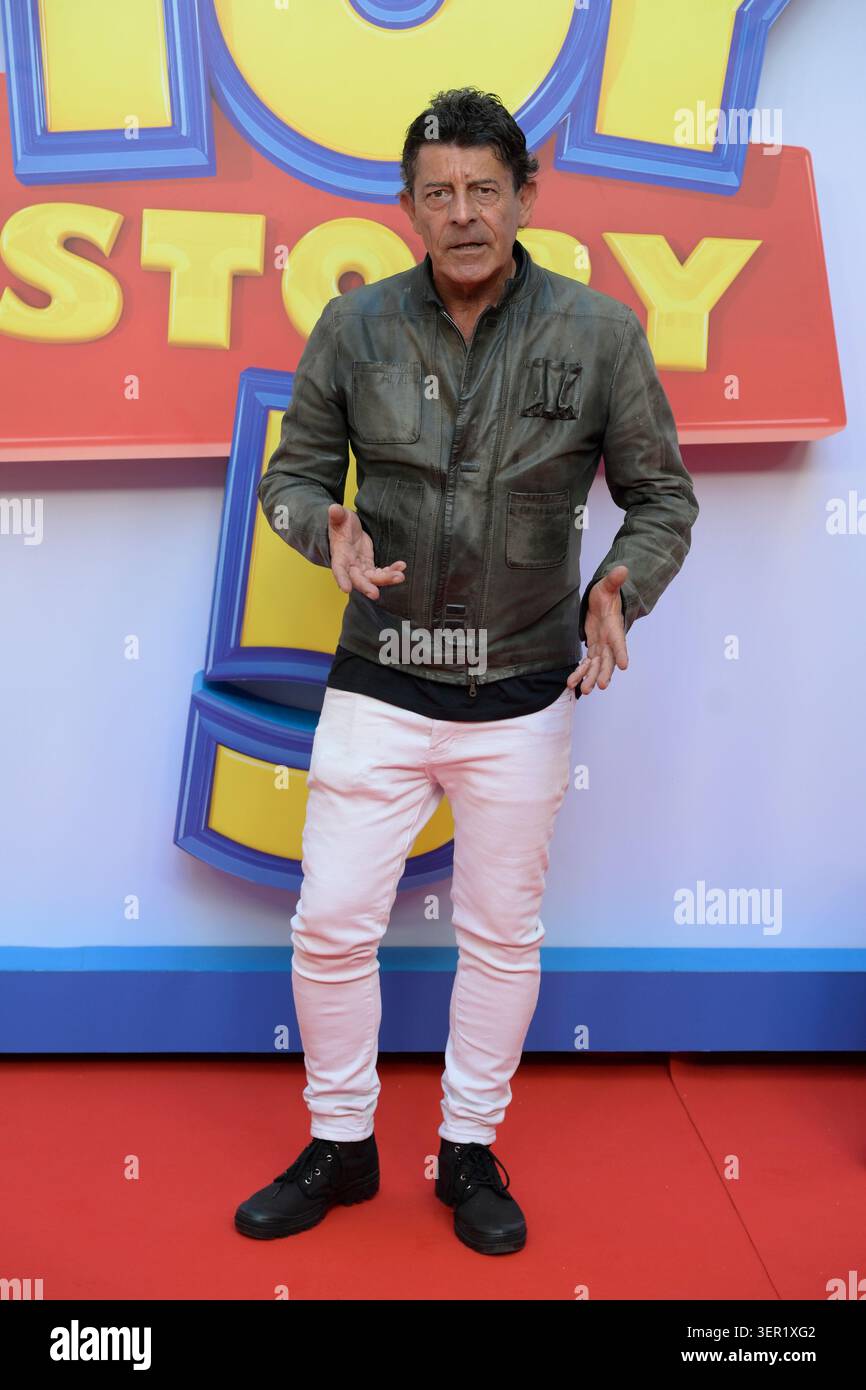 Luca Laurenti attends the red carpet of Disney Pixar movie Toy Story 5 ...