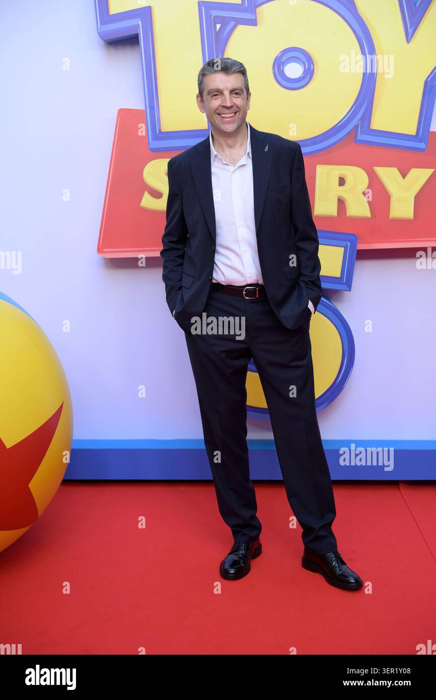 Federico Basso attends the red carpet of Disney Pixar movie Toy Story 5 ...