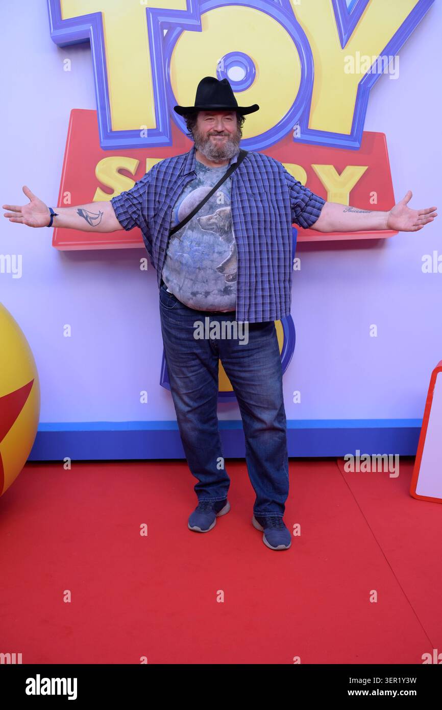 Simone Mori attends the red carpet of Disney Pixar movie Toy Story 5 at ...
