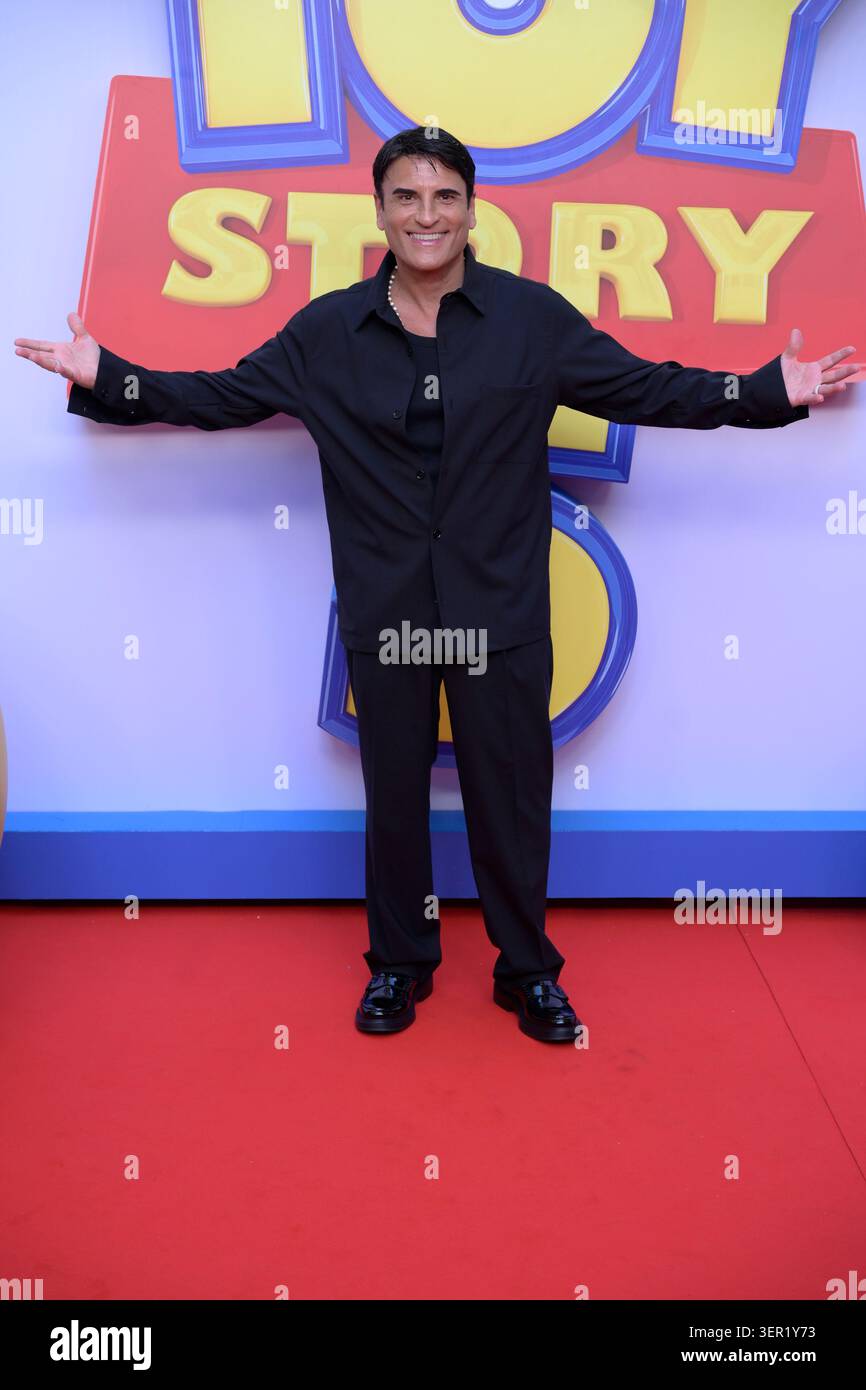 Sal Da Vinci attends the red carpet of Disney Pixar movie Toy Story 5 ...