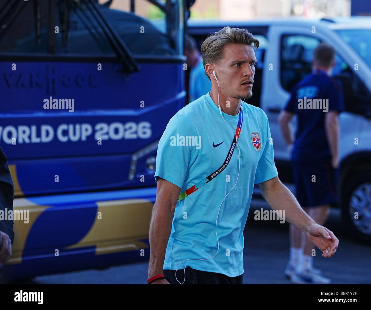 (260617) -- BOSTON, June 17, 2026 (Xinhua) -- Martin Odegaard of Norway ...