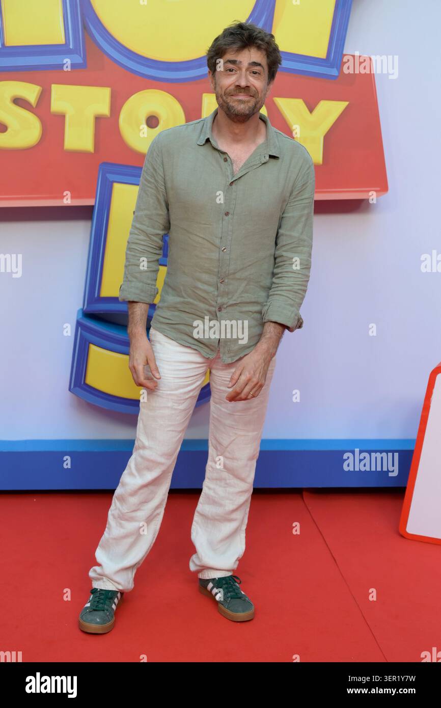 Giovanni Scifoni attends the red carpet of Disney Pixar movie Toy Story ...