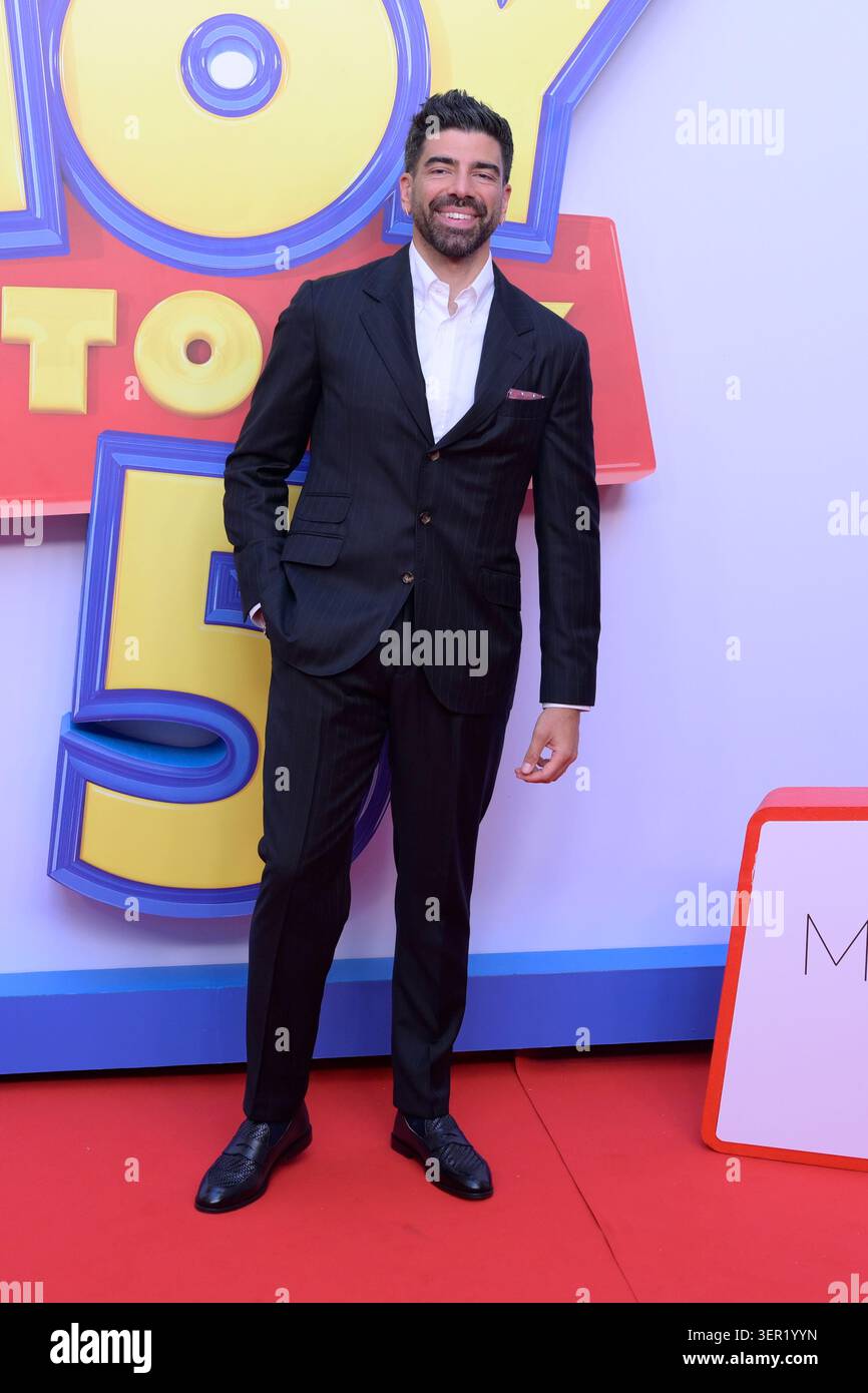 Gianluca Gazzoli attends the red carpet of Disney Pixar movie Toy Story ...