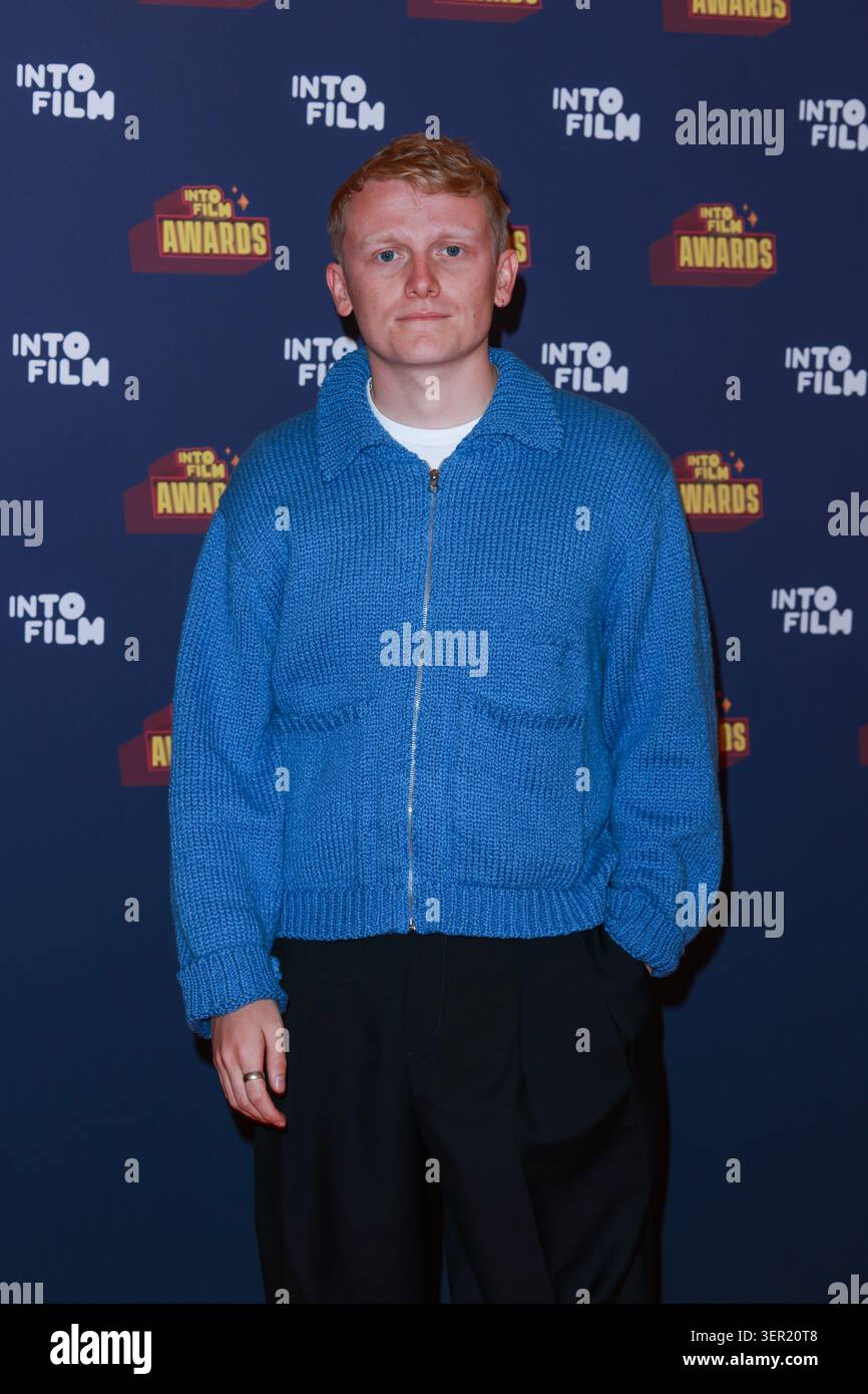 George Jacques seen attending the Into Film Awards 2026 at Odeon Luxe ...