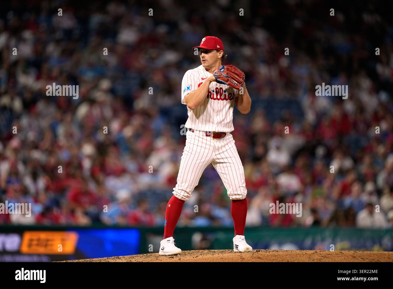 Philadelphia Phillies' Tanner Banks plays during a baseball game ...