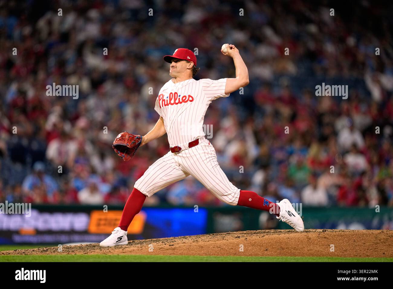 Philadelphia Phillies' Tanner Banks plays during a baseball game ...