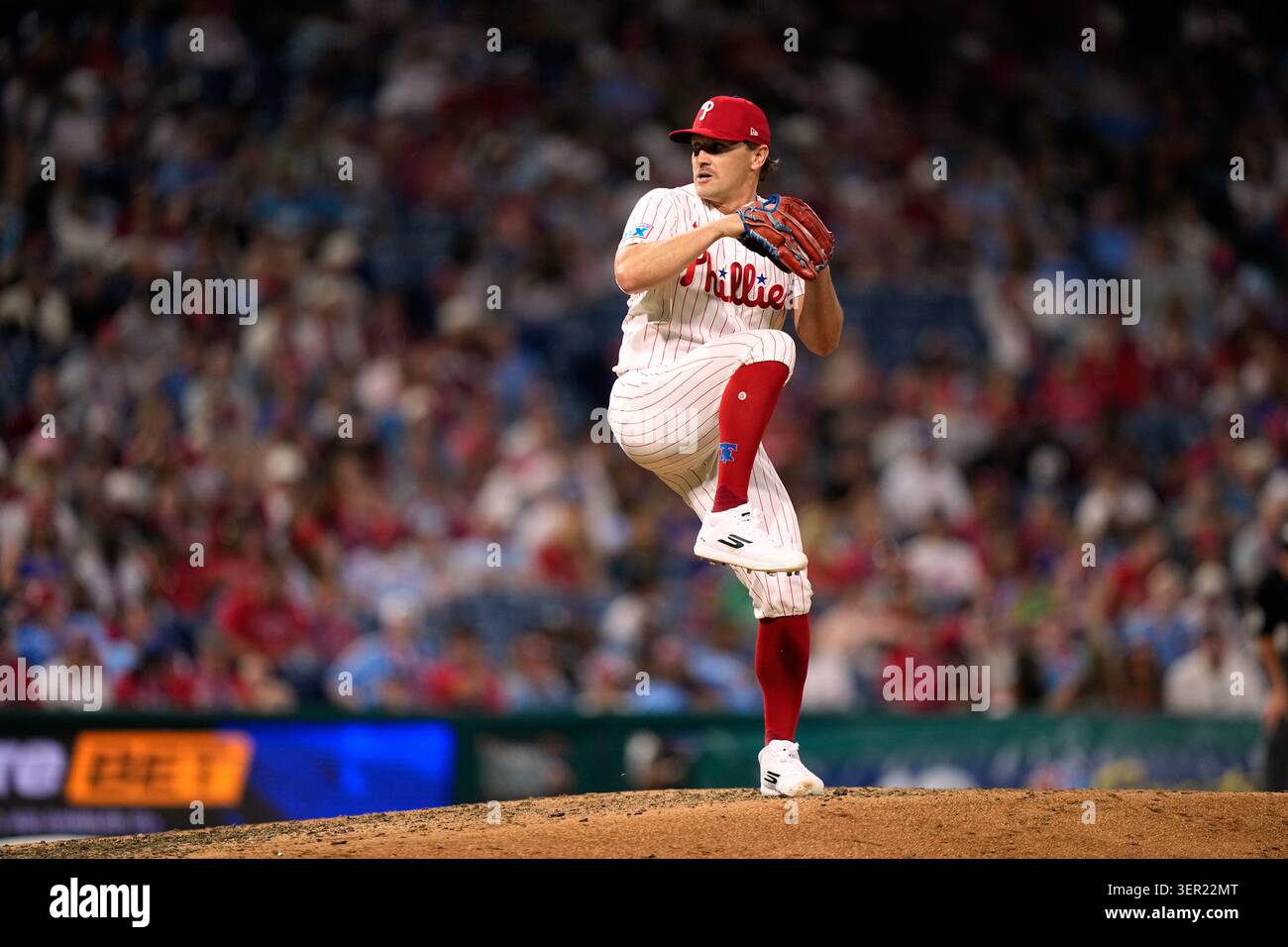 Philadelphia Phillies' Tanner Banks plays during a baseball game ...