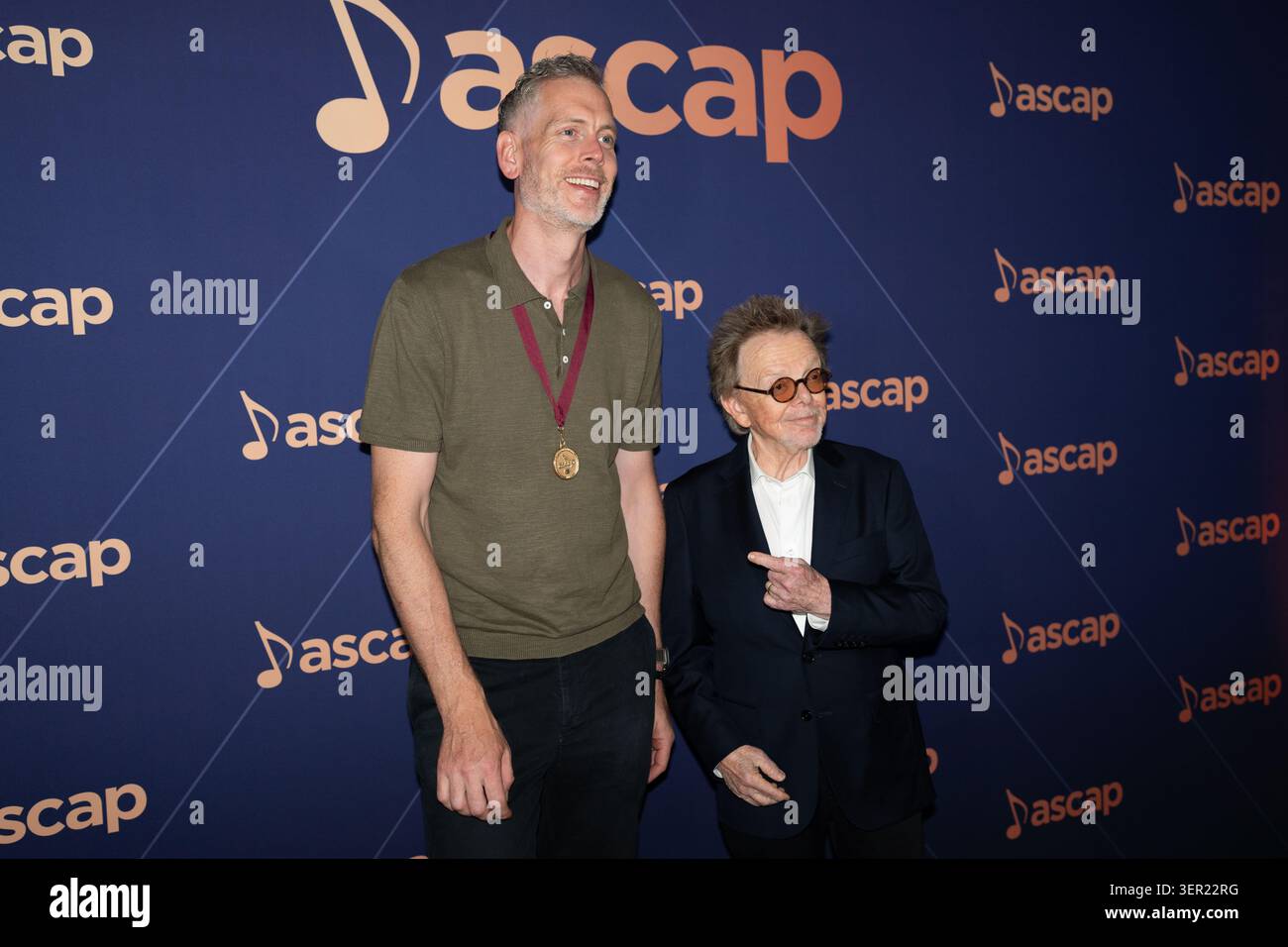Christopher Benstead (L) and Paul William attend the ASCAP London ...