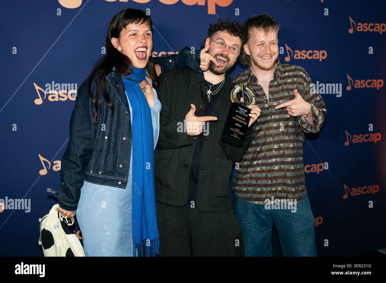 Conor Dickinson and guest attend the ASCAP London Celebration of ...