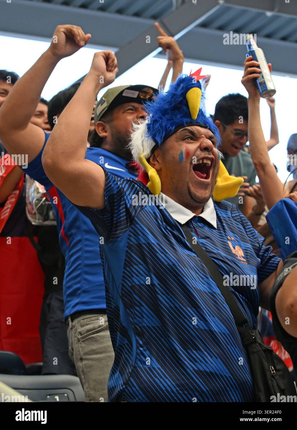 Photo by: Andrea Renault/STAR MAX/IPx 2026 6/16/26 World Cup fans watch ...
