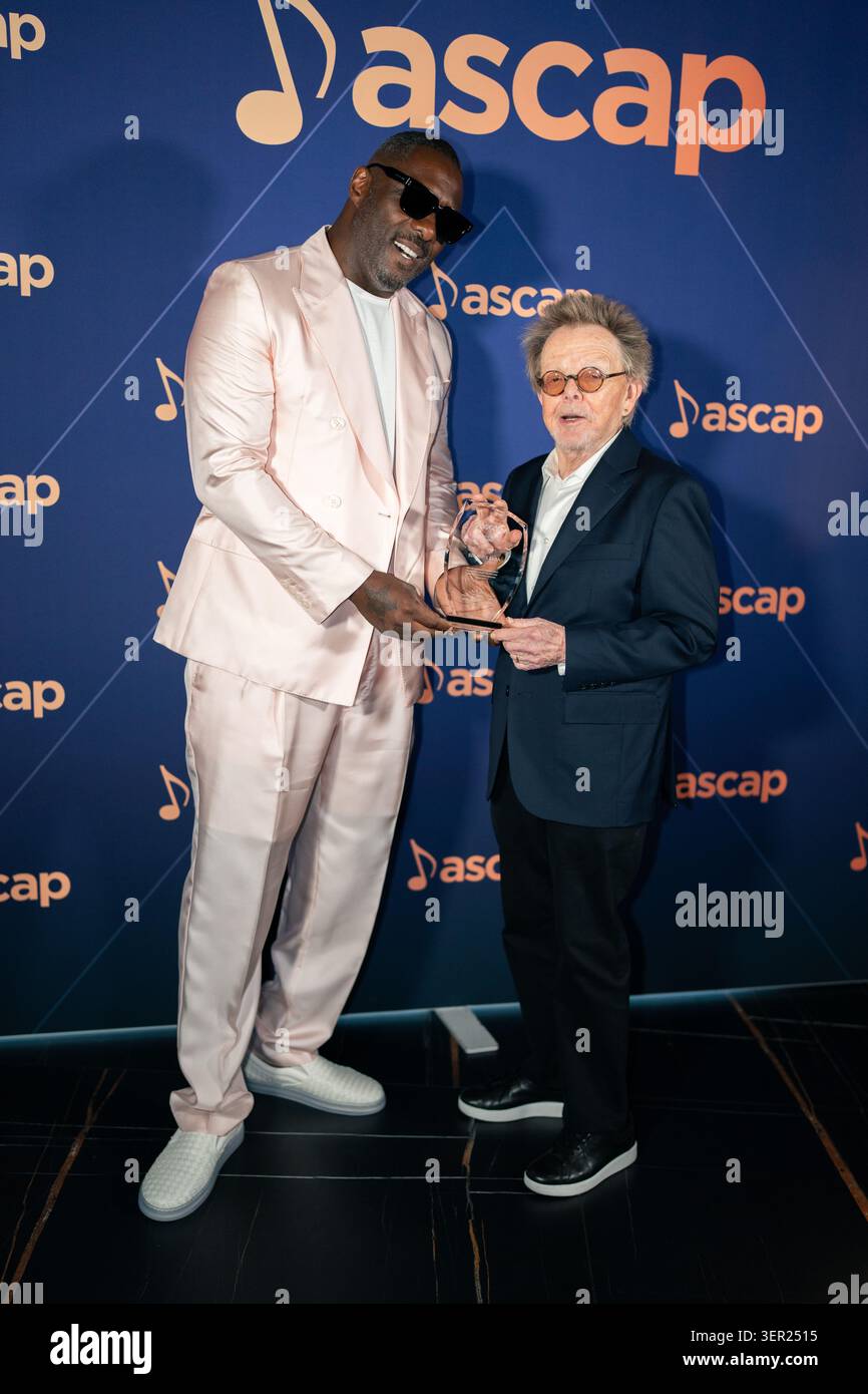 Idris Elba (L) and Paul Williams attend the ASCAP London Celebration of ...