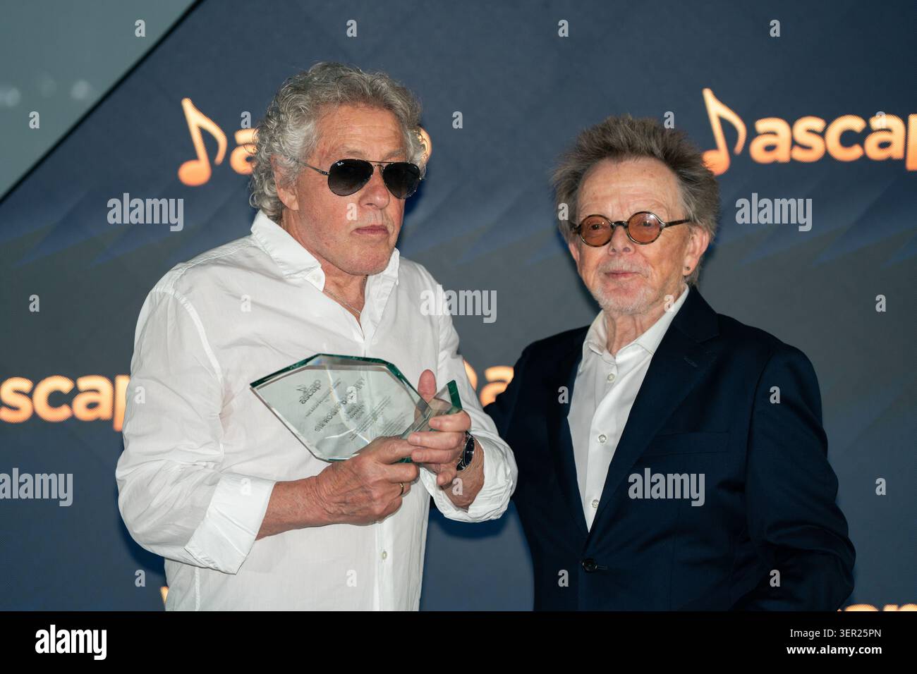 Roger Daltrey and Paul Williams attend the ASCAP London Celebration of ...