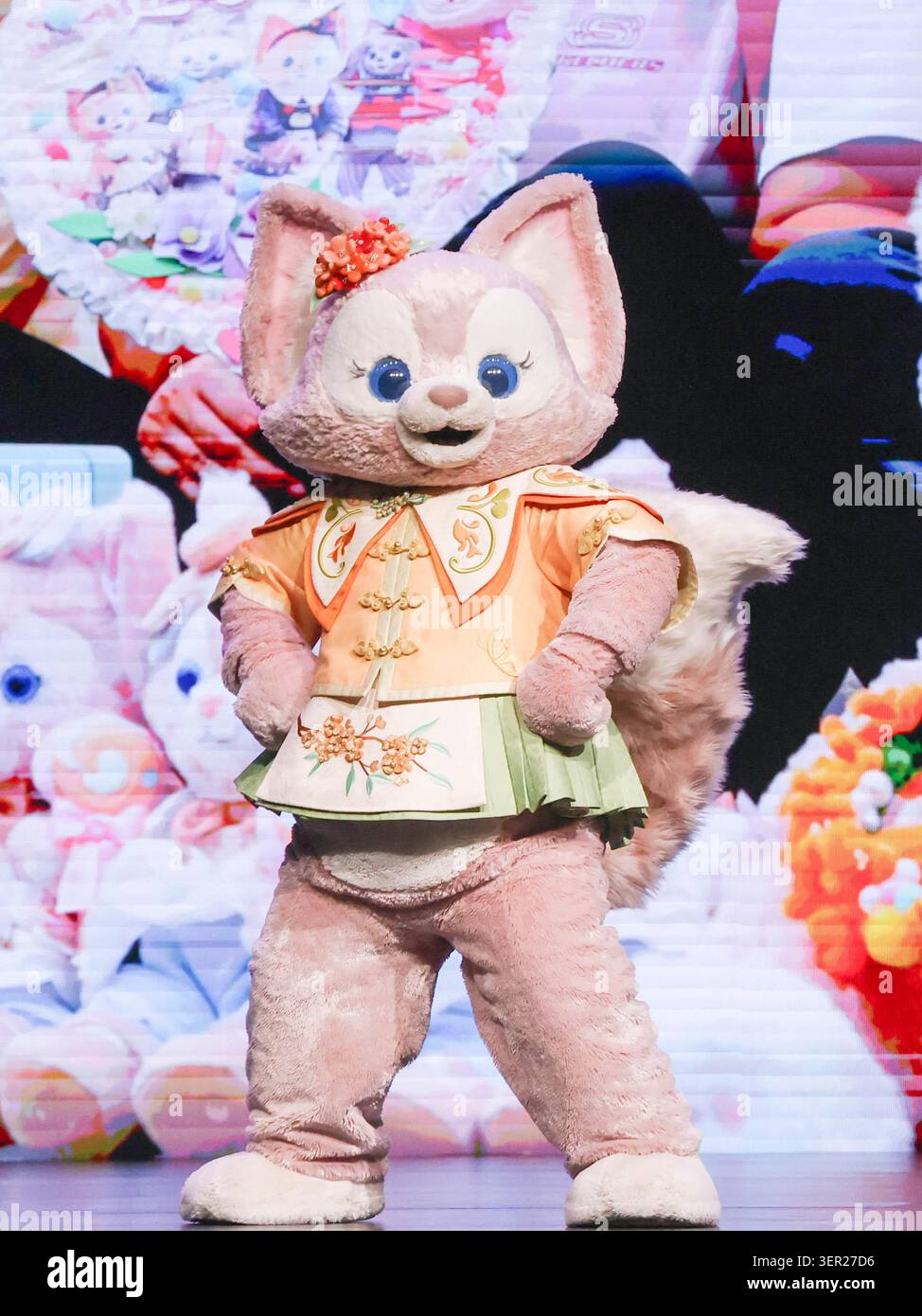LinaBell appears at the 10th anniversary celebration of Shanghai Disney ...