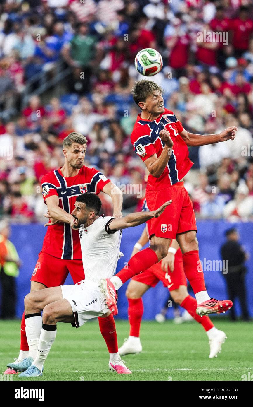 BOSTON, MA - 16.06.2026: IRAQ VS. NORWAY - During the Group I match of ...