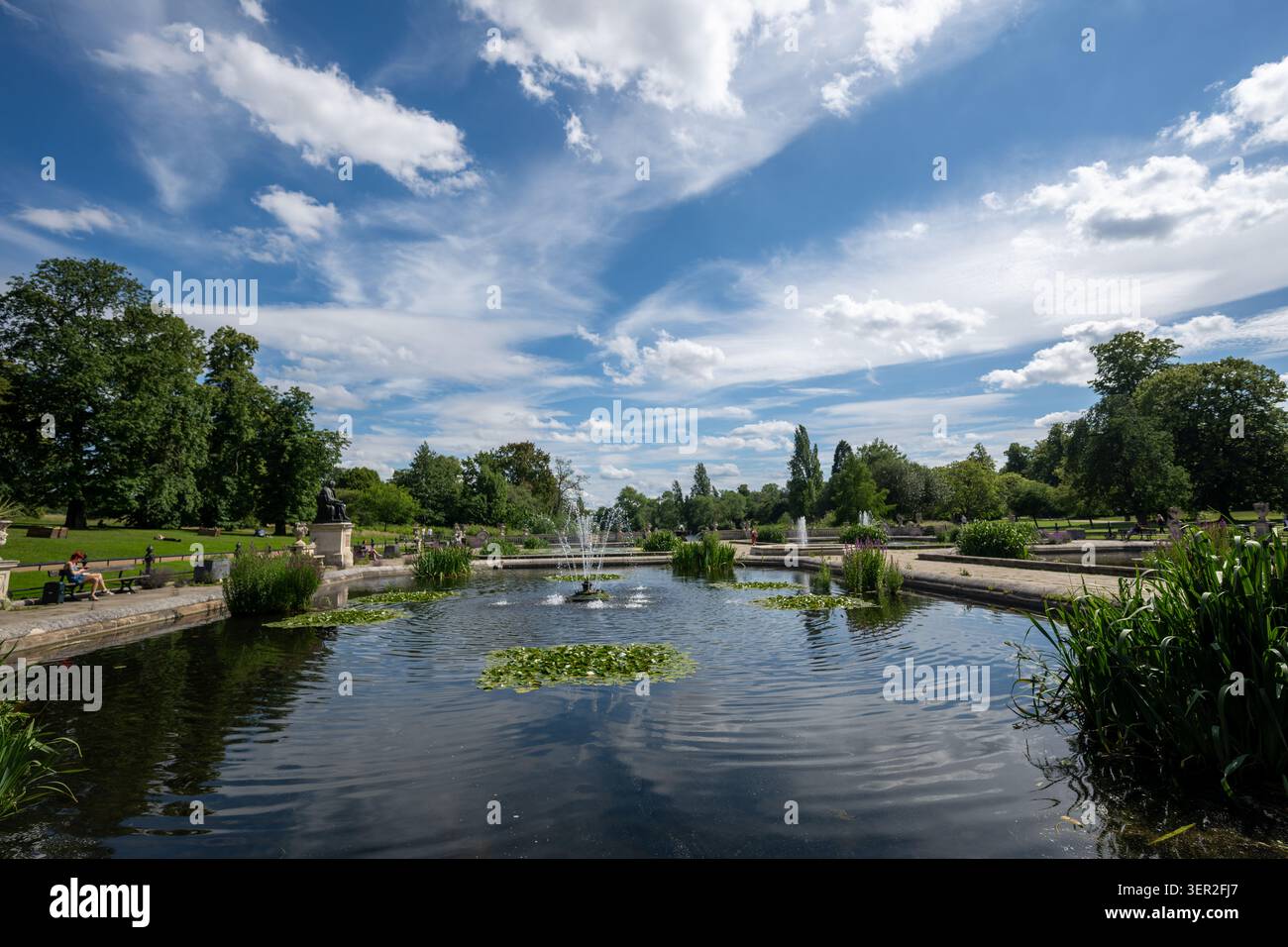 London, UK, 16th June 2026, Summer weather in Hyde Park with amazing ...