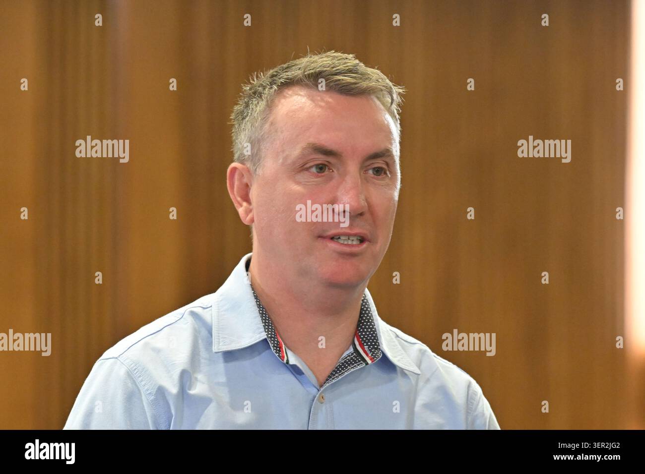 One Nation advisor James Ashby at the National Press Club in Canberra ...