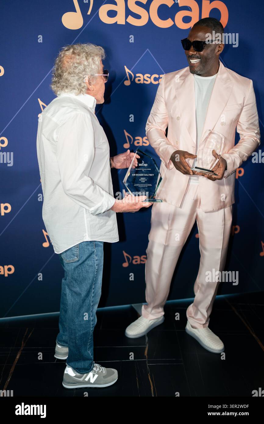 London, UK. 16th June, 2026. Roger Daltrey (L) and Idris Elba attend ...