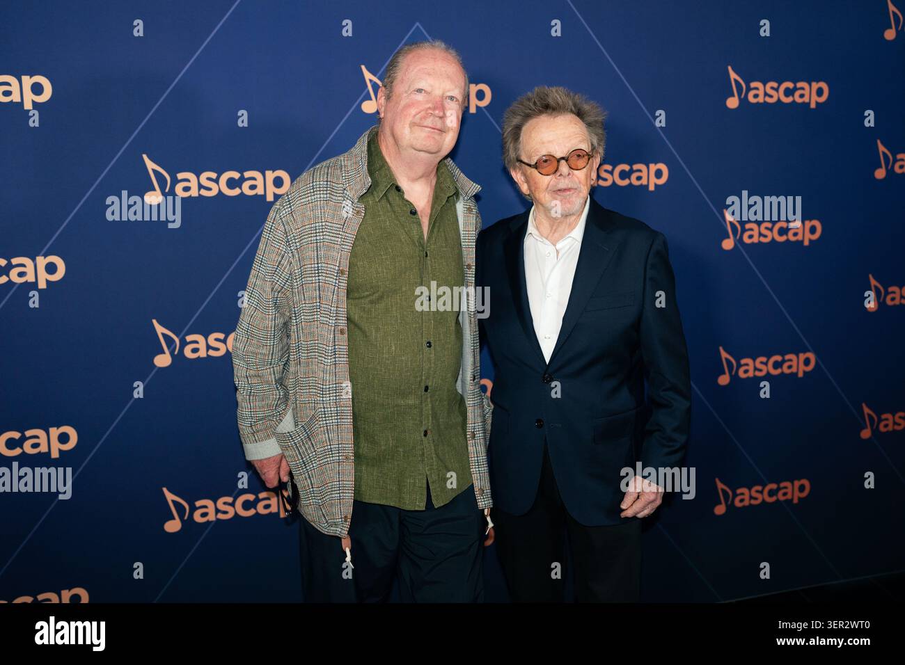 John Lunn (L) and Paul Williams attend the ASCAP London Celebration of ...