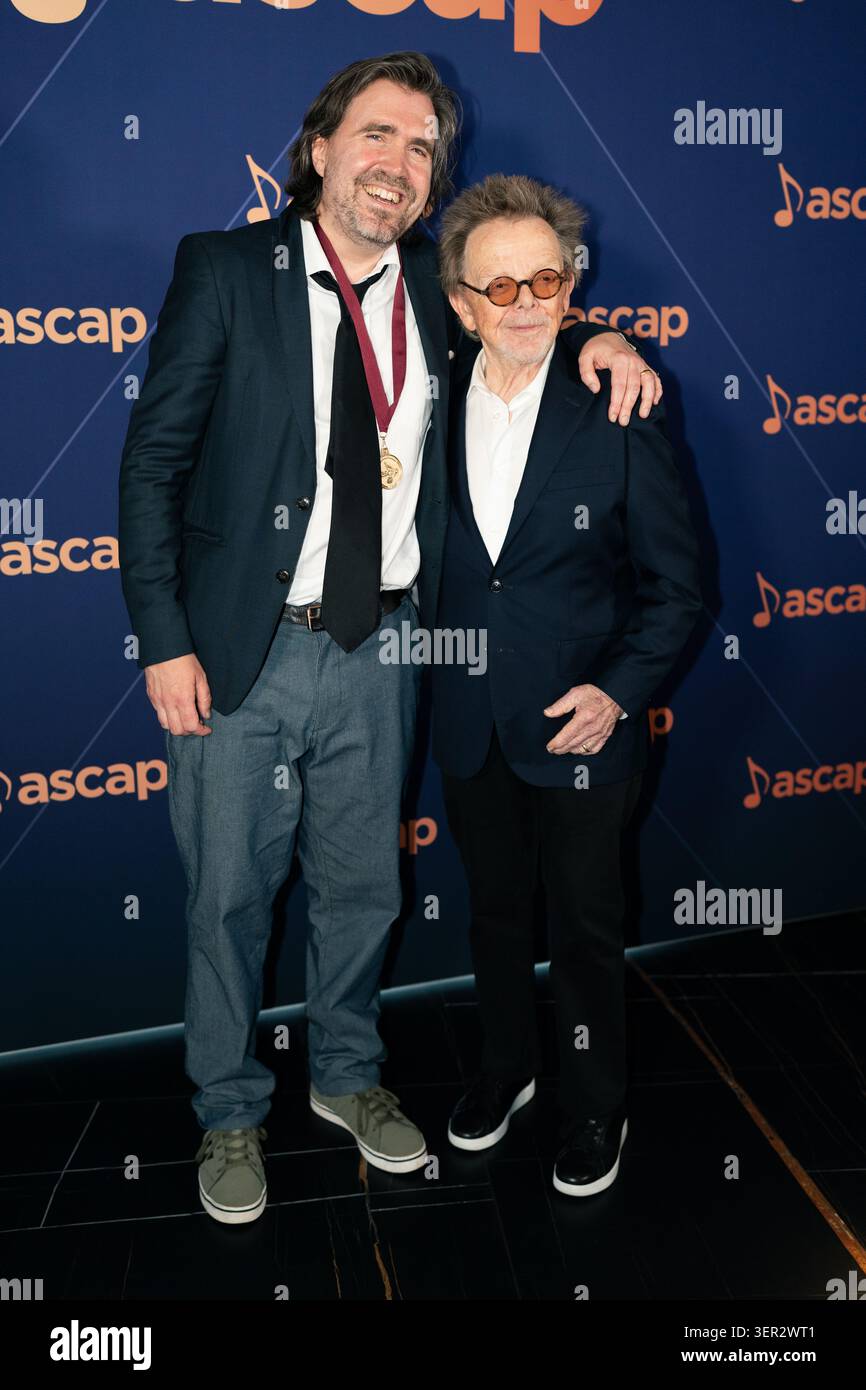 Mat Davidson and Paul Williams attend the ASCAP London Celebration of ...