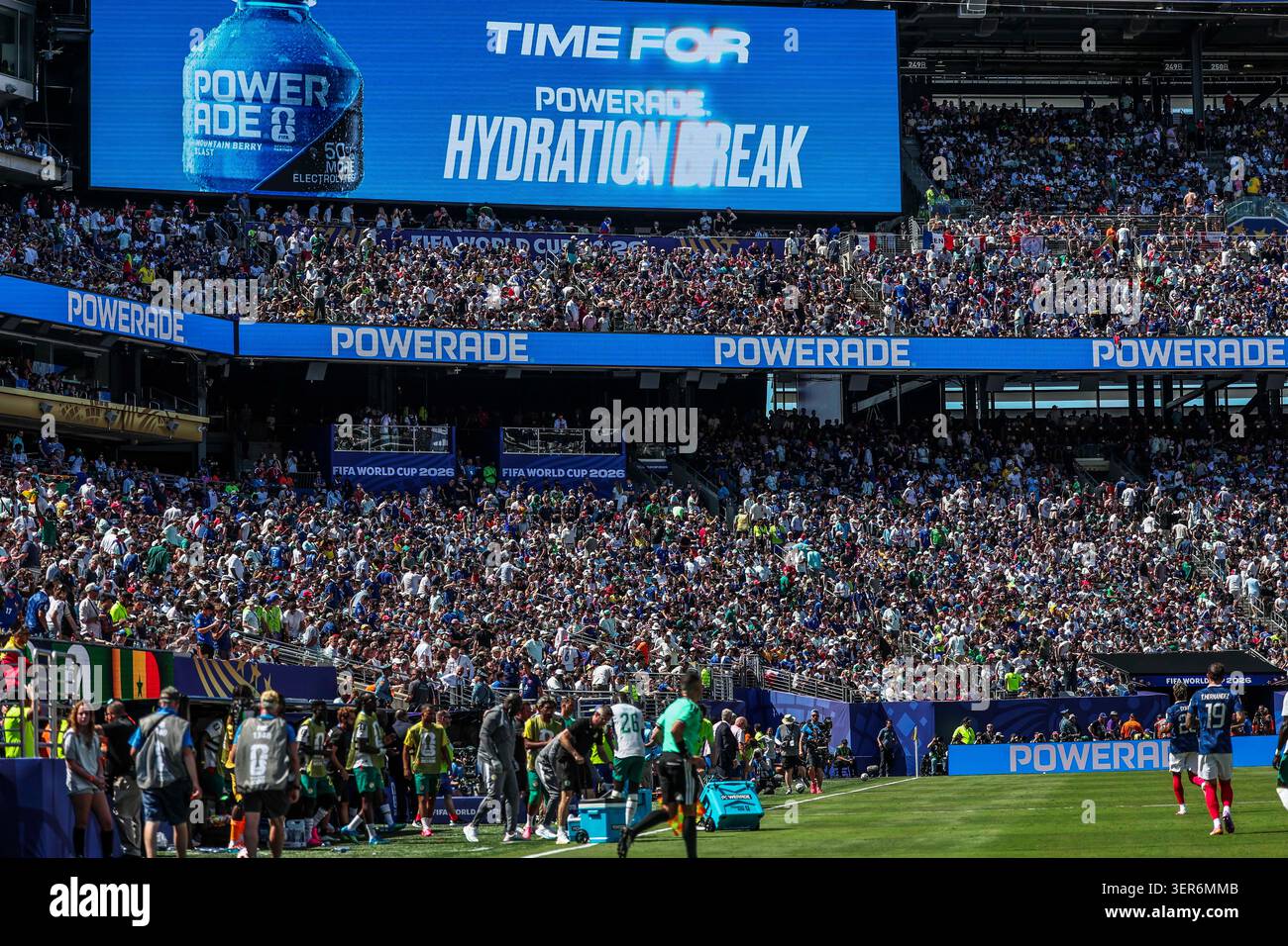Illustration cool break, time break during the FIFA World Cup 2026 ...