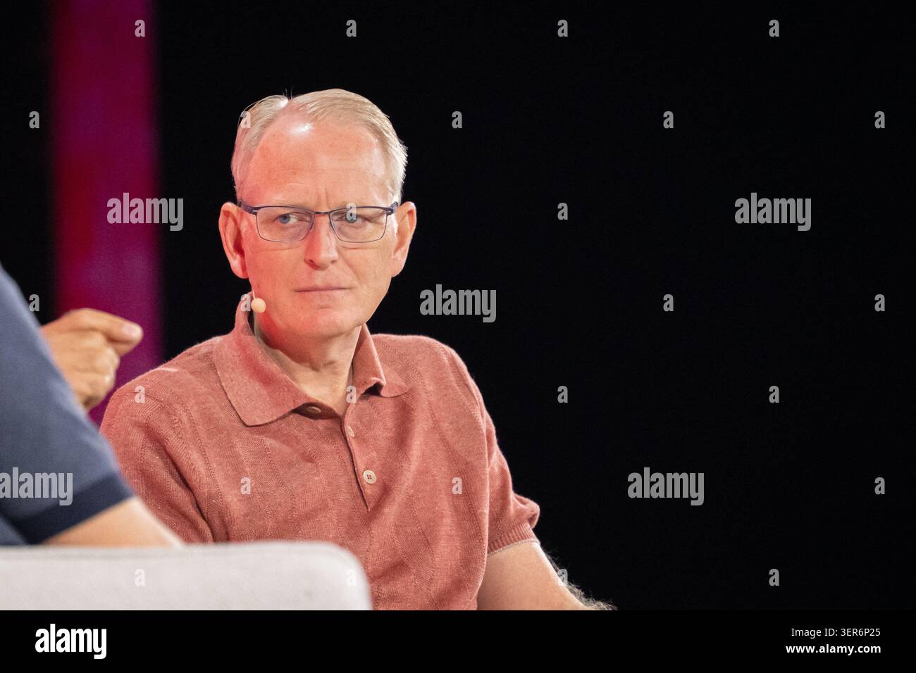 CEO of Blue Origin Dave Limp on stage at the VivaTech technology ...