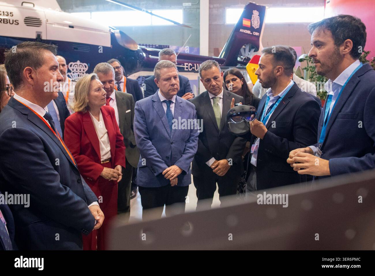 The Secretary of State for Defence, María Amparo Valcarce García (2nd ...