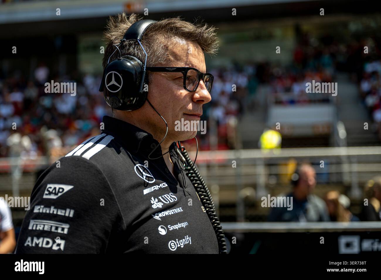 Montmelo, Spain, 14 Jun 2026, Peter Bonnington, Andrea Kimi Antonelli's ...